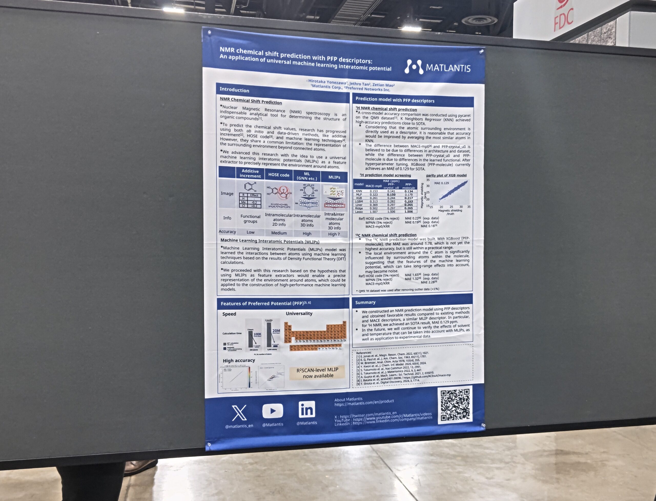 【イベントレポート】ACS Fall 2025に出展・発表しました | Matlantis
